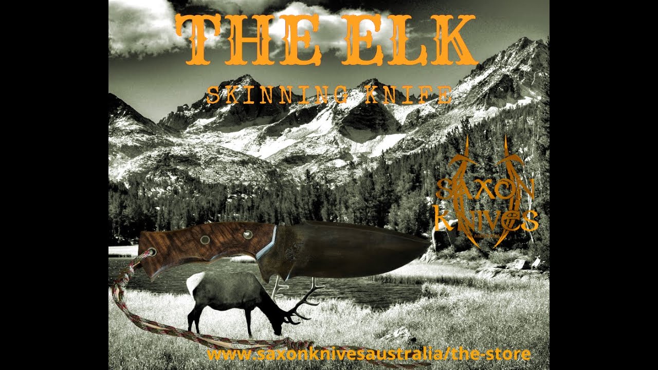 The Elk skinning knife - YouTube