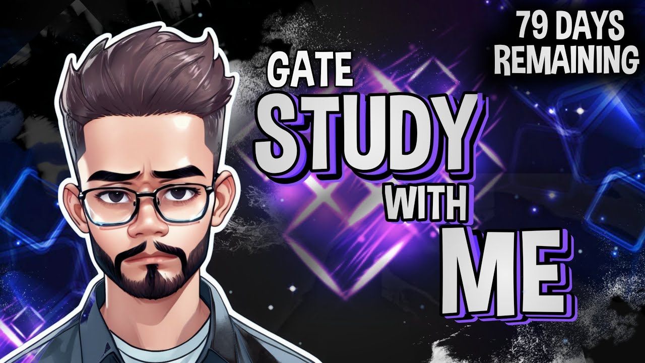 Study with Me for GATE : 79 days Remaining Live Q&A! #gate # ...