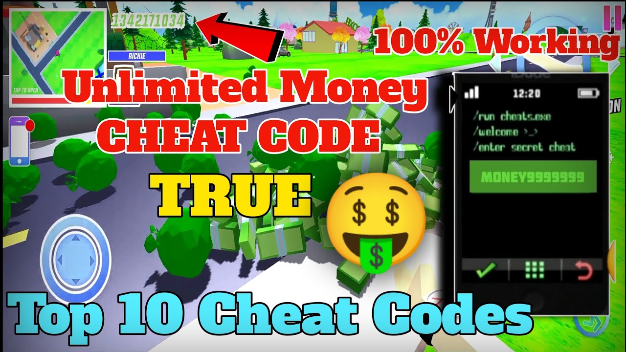 Dude Theft Wars Top 10 Cheat Codes Dude Theft Wars Money Cheat Code