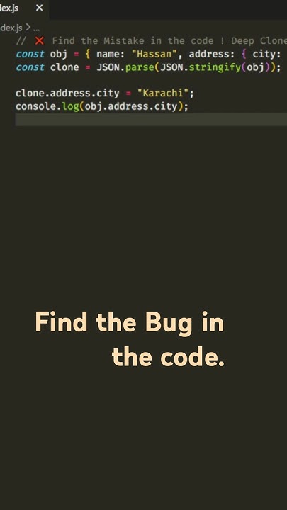 Find the mistake in the code. #coding #javascriptdev #programming #javascriptdeveloper #python ...