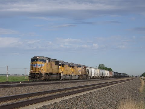 Union Pacific Trains in North Platte, Nebraska! - YouTube