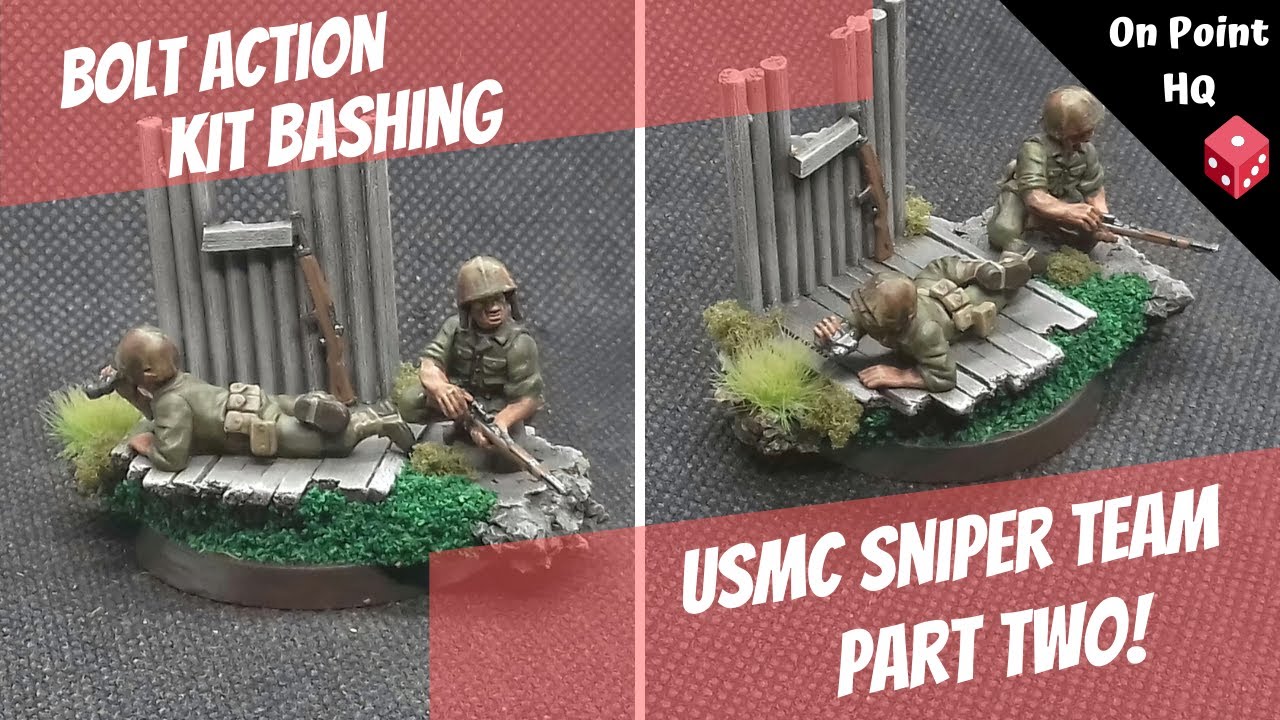 Bolt Action - USMC sniper team part two - YouTube
