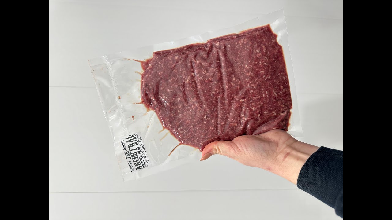 Ancestral Ground Beef - only at J&E Meats! - YouTube