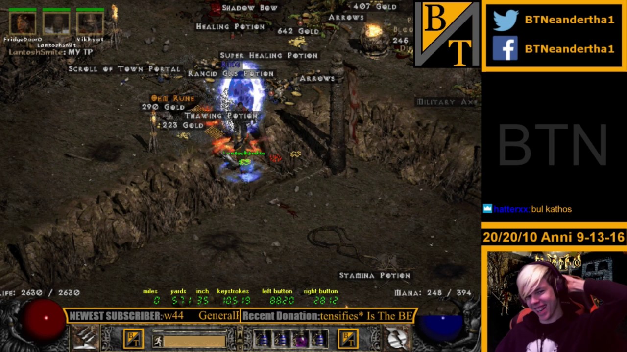 "Ohm My God" Diablo 2 Rune - YouTube