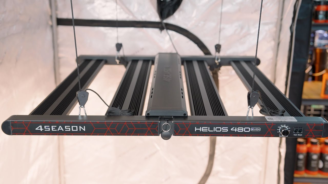 HELIOS 480EVO+ 4SEASONS Commercial Grow Light | Herbal House NZ - YouTube