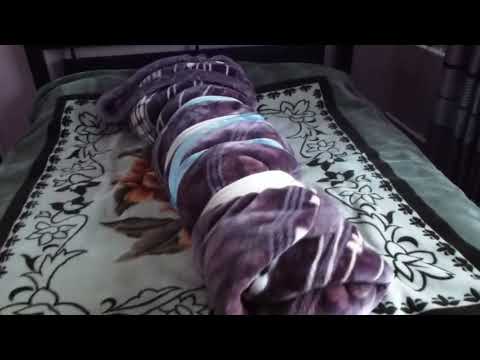 Wrap & Tied My Self In 3 Big Size Double Layer Mink Blankets ❤️😌