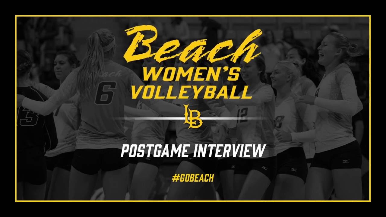 LBSU WVB Postgame Interview Brian Gimmillaro 9/14/16 - YouTube