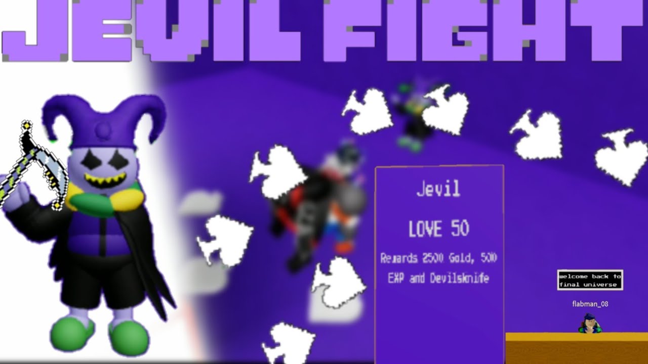 Jevil Fight [Undertale The Final Universe Remastered] - YouTube