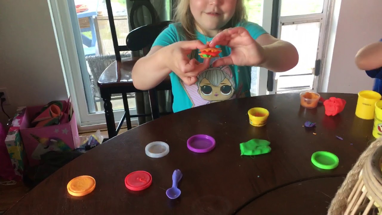 Playing with Play-Doh - YouTube