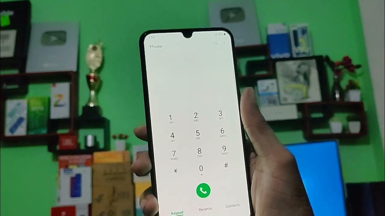 samsung galaxy A22 How to block unknown private numbers mobile number block kaise kare - YouTube