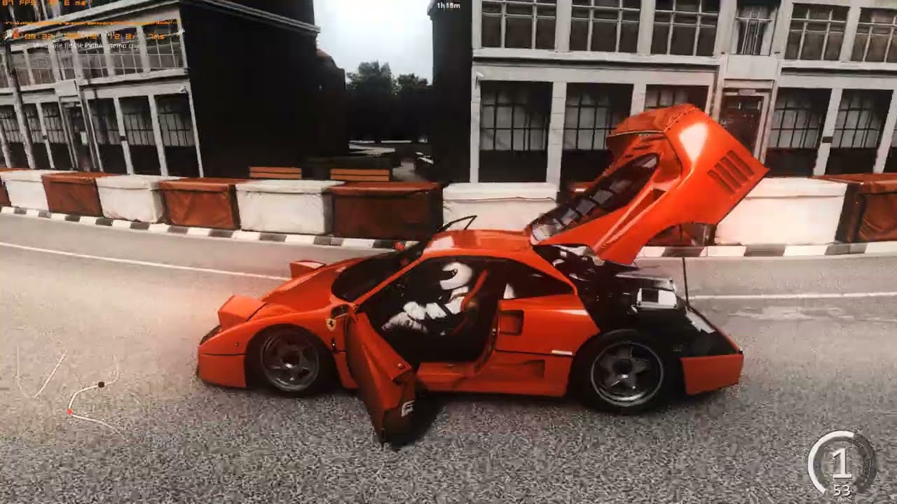 Assetto Corsa Ferrari F40 ( Modded ) @ Highlands xD xD xD - YouTube