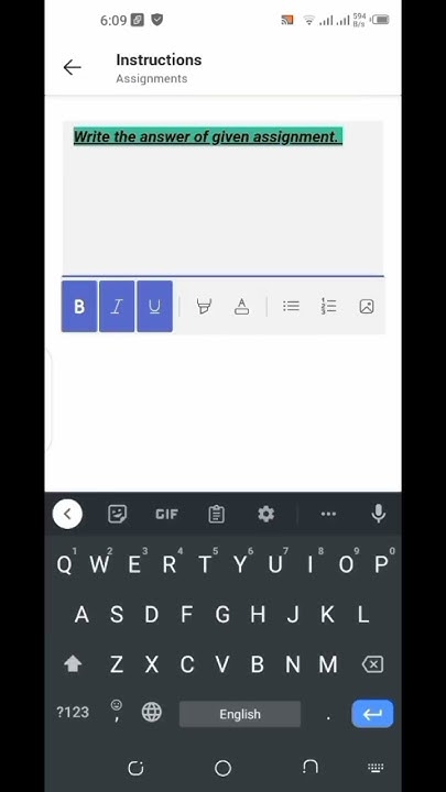 How to create an assignment on MS Teams using Android phone #assignment #msteam #microsoft # ...