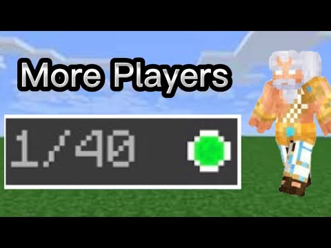 How to add player limit to worlds Minecraft Bedrock - YouTube
