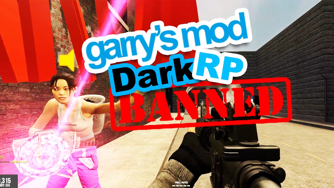 Gmod DarkRP Getting Banned and Coolest admin ever! - YouTube