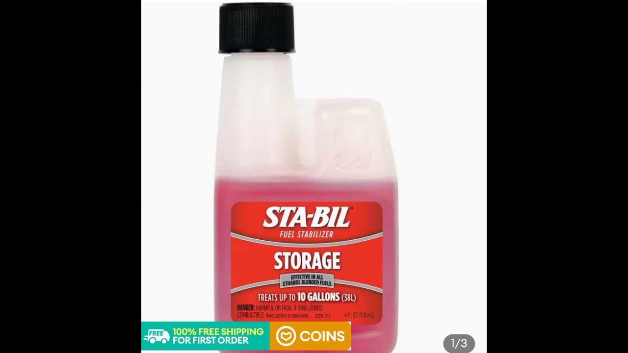 Store Gasoline for up to 24 months - STA-BIL (22205) Storage Fuel ...
