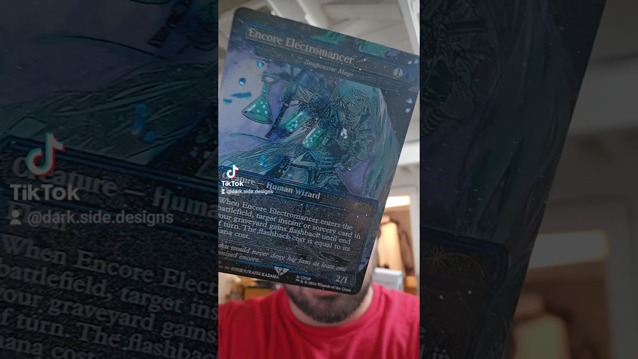 Hasune Miku Encore Electromancer Metal Engraved MTG Proxy w/ Hand ...