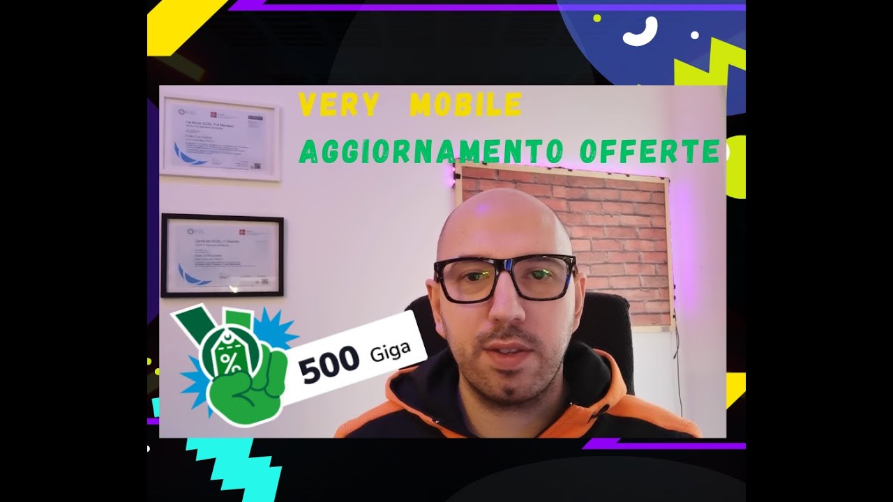 OPERATORI TELEFONICI - NUOVE OFFERTE VERY MOBILE (500 GIGA) - YouTube