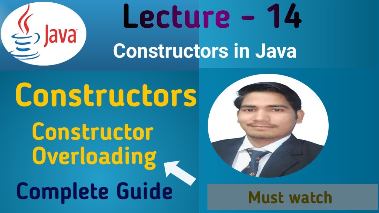 Java Tutorial Constructors In Java Constructor Overloading With 6323
