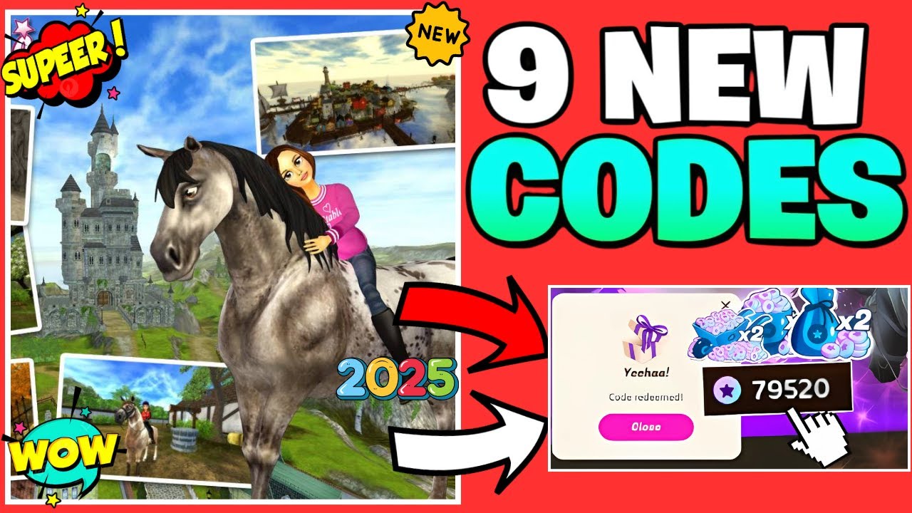 ⚡️MARCH UPDATE⚡STAR STABLE REDEEM CODES 2025 - SSO CODES STAR STABLE ...