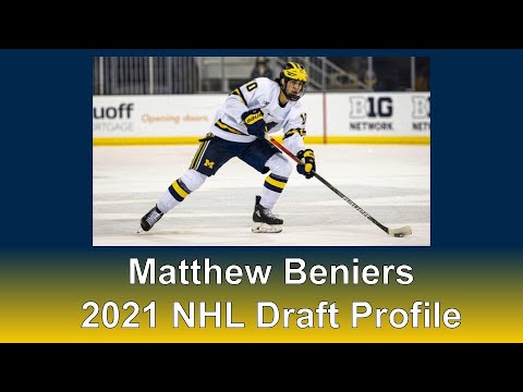 Matthew Beniers 2021 NHL Draft Profile - YouTube