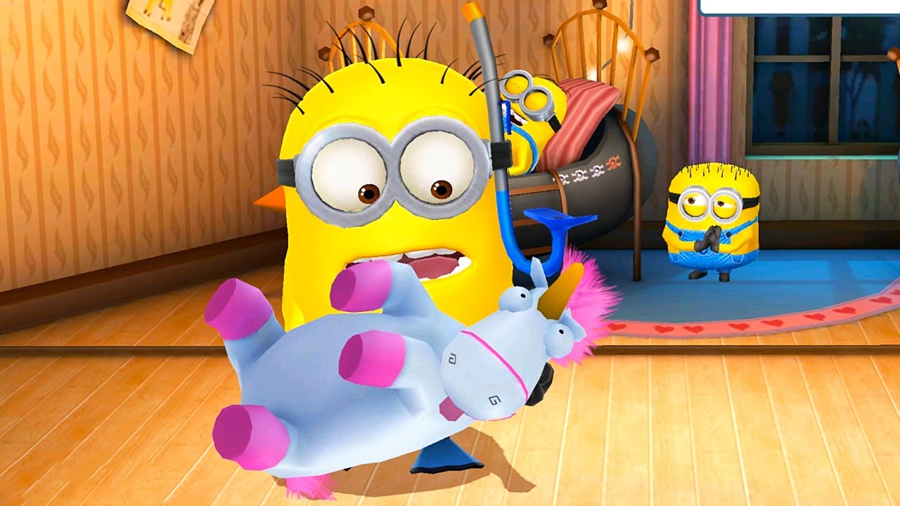 Minion rush lvl 851 - Collect 16000 bananas with Fluffy Unicorn ...