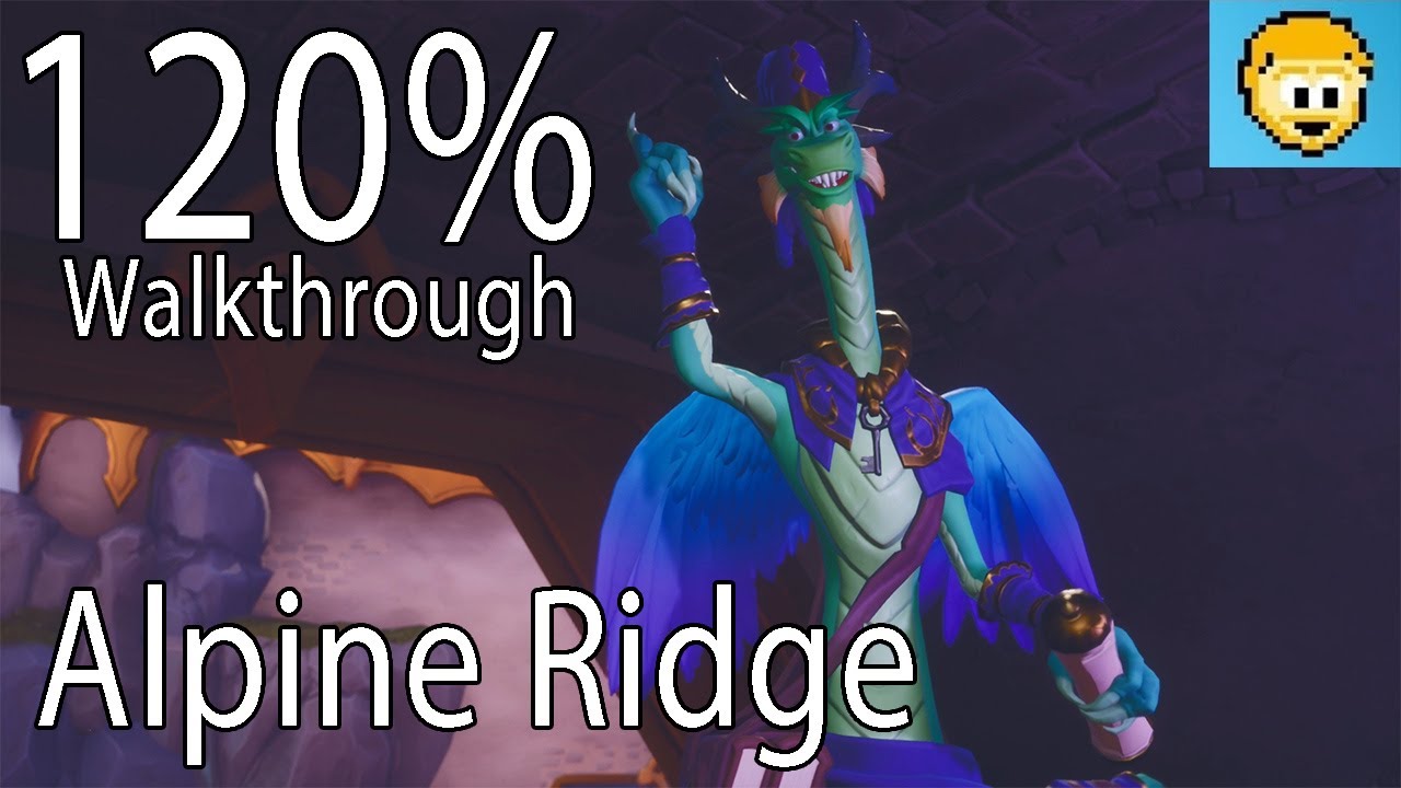 Alpine Ridge - 13 - Spyro the Dragon Remaster 120% Walkthrough - YouTube