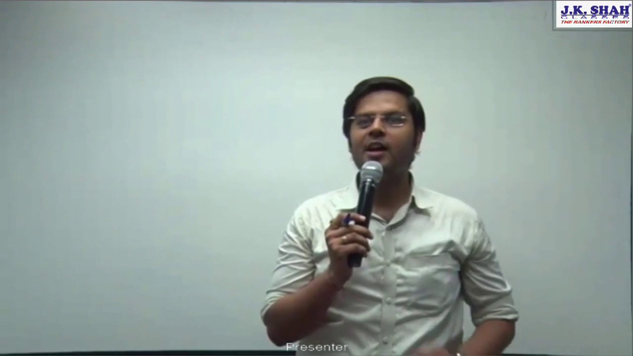 CA IPCC - FM by J. K. Shah Classes - YouTube