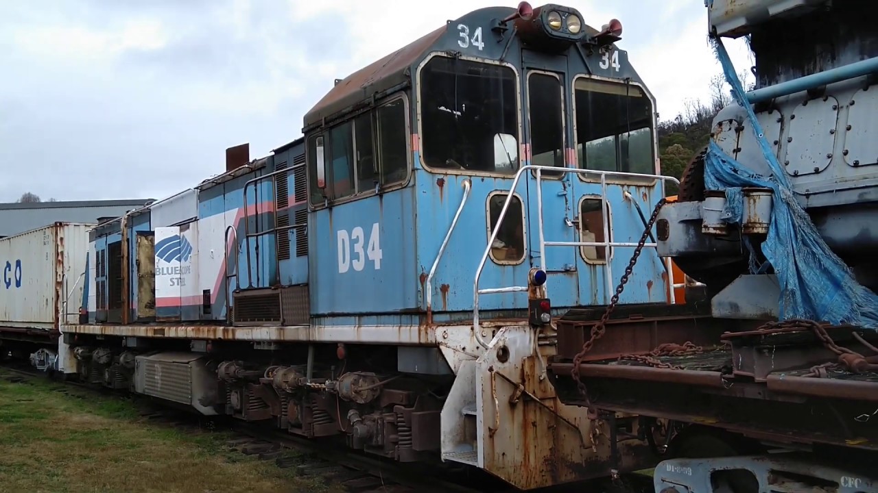 D34 Blue Scope loco walk. Lithgow NSW. Fri 22nd May 2020 - YouTube