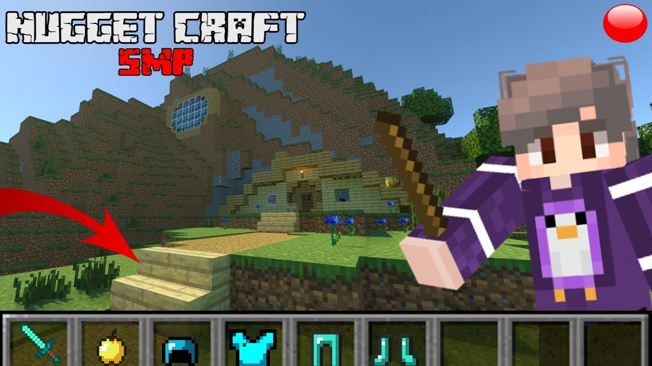 Minecraft Bedrock Nugget SMP Live Stream | Minecraft Live Grinding ...