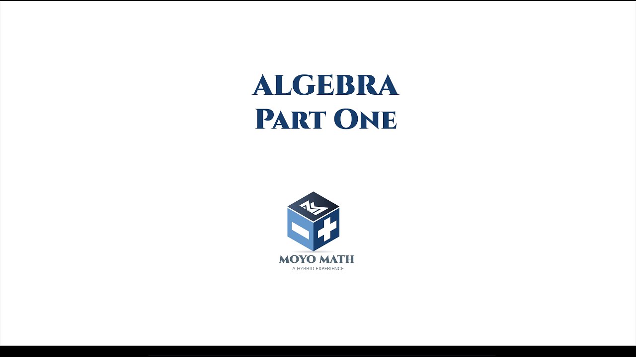 CSEC MATHEMATICS - Moyo Math Series | ALGEBRA PART ONE - YouTube