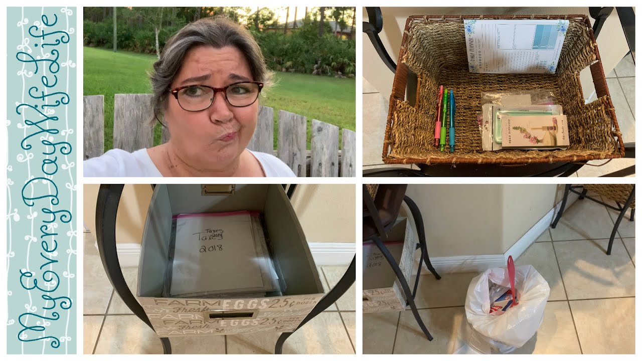 🍃Tackling Paperwork || Tidy & Re-Organize Series 2019 🍃 - YouTube