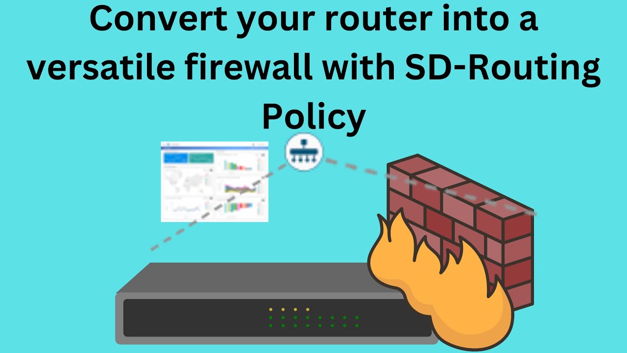 Convert your router into a versatile firewall with SD-Routing Policies ...