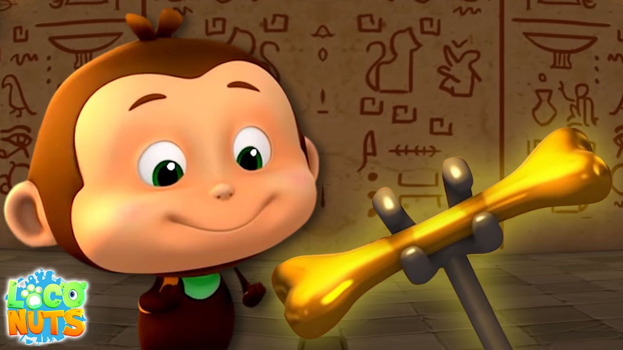 ගෝල්ඩන් බෝන් සඳහා දඩයම් කරන්න ළමුන් සඳහා කාටූන් සංදර්ශනය - Loco Nuts ...