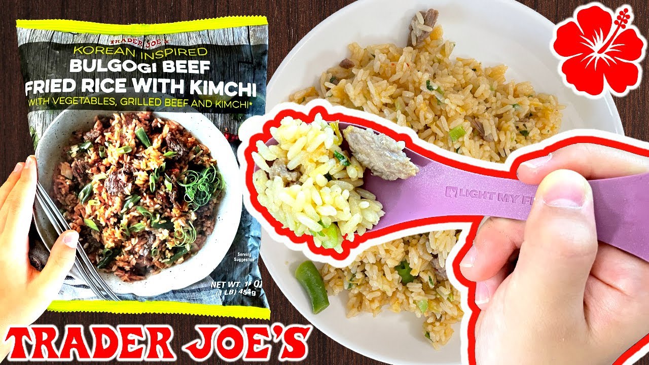 Kimchi Fried Rice Trader Joes