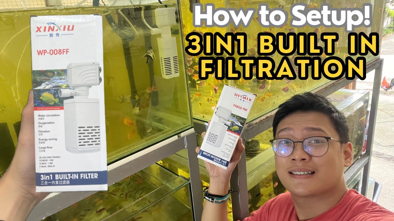 How to setup 3in1 Built in Filter | QUICK AND EASY TUTORIAL | HONEST ...