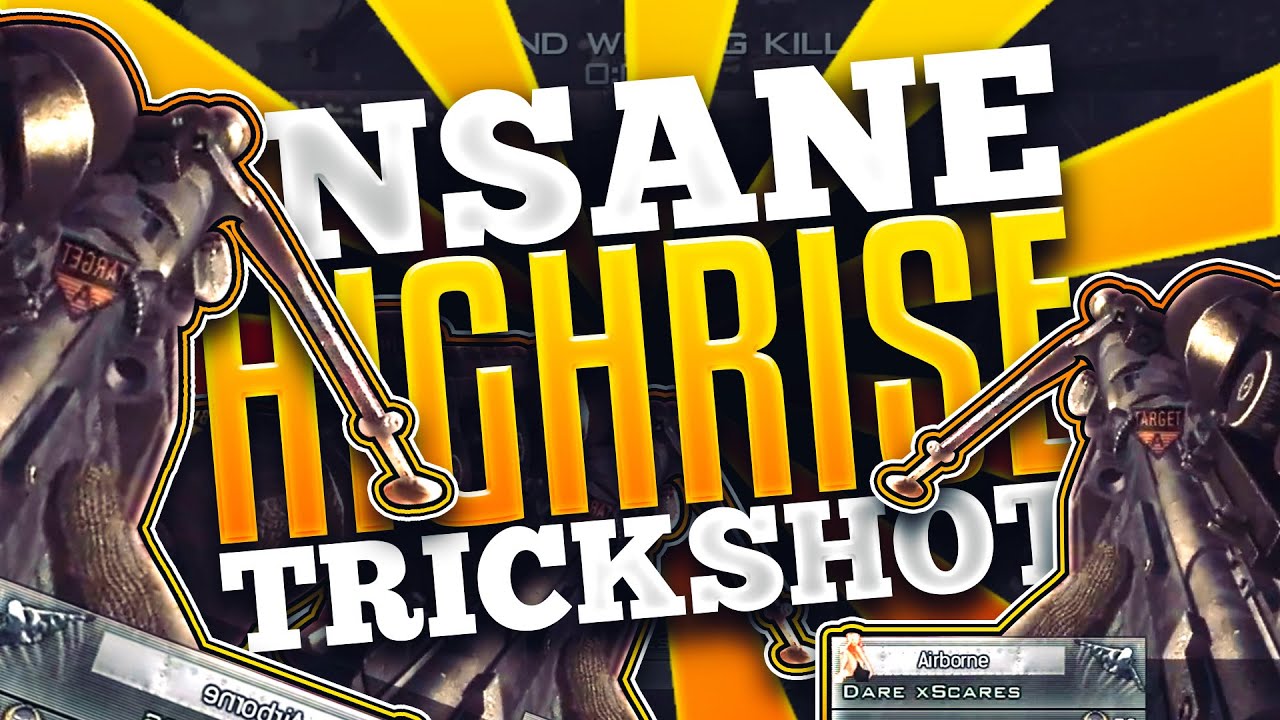ACROSS MAP HIGHRISE 1080! - BEST COD TRICKSHOTS - YouTube