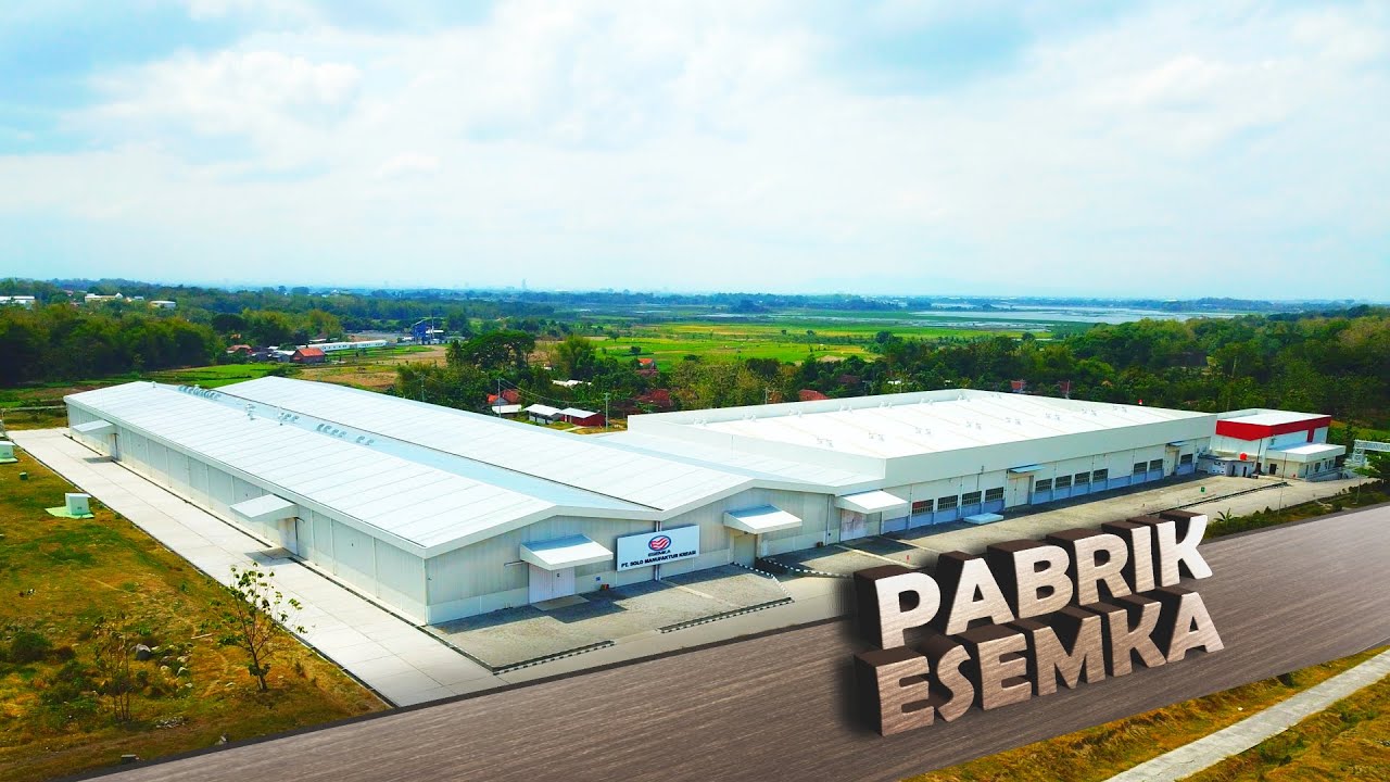 Drone View Pabrik Esemka Demangan - YouTube
