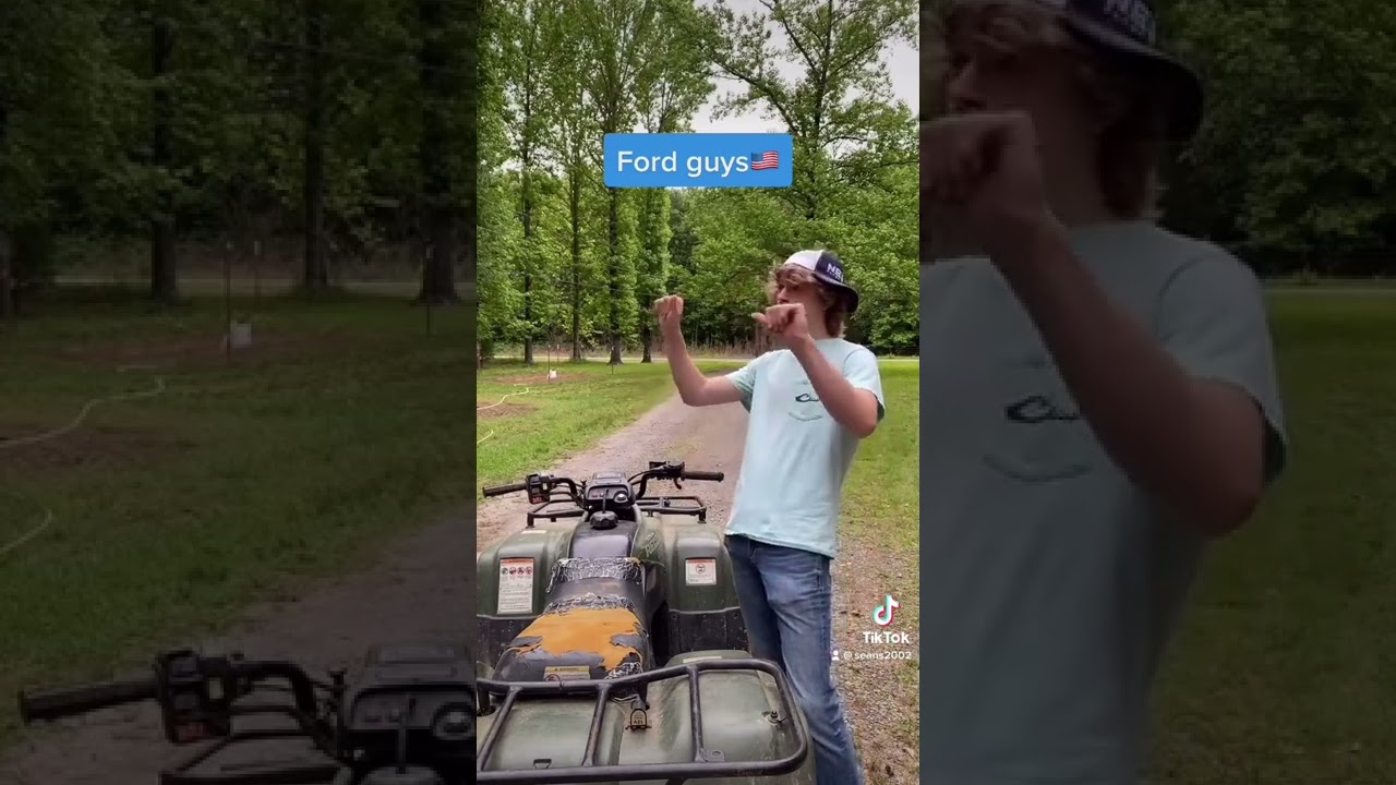 How Dodge guys ride their four wheeler!!!! - YouTube