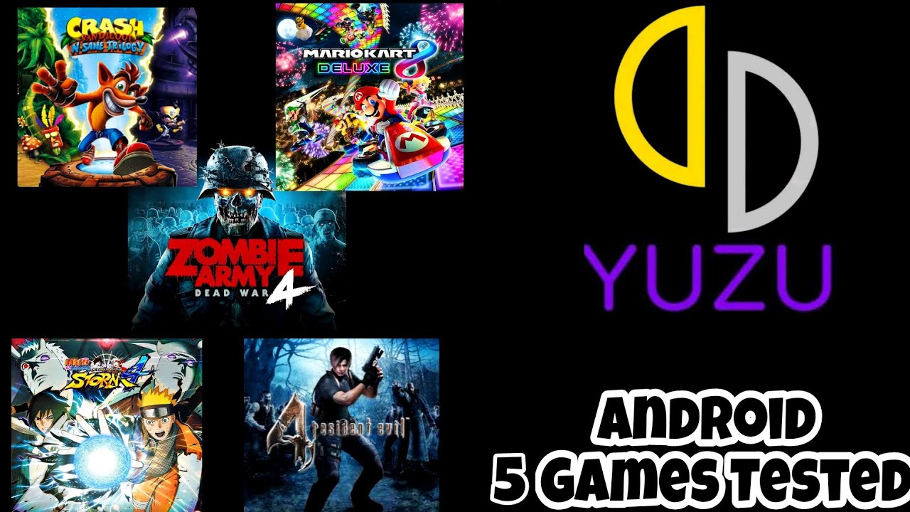 Yuzu Early Access Emulator Android 5 Games Tested Poco X3 Pro Gameplay ...