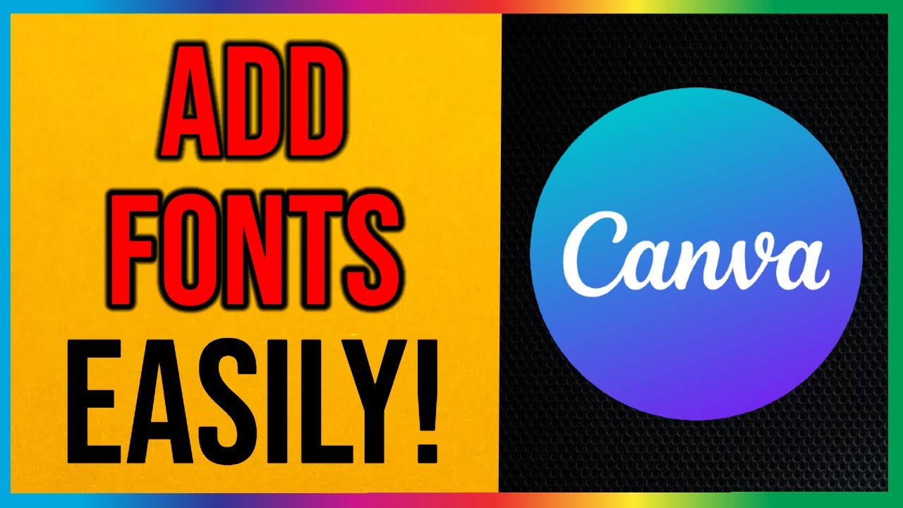 How to Add Font in Canva 2025 (EASY METHOD) - YouTube