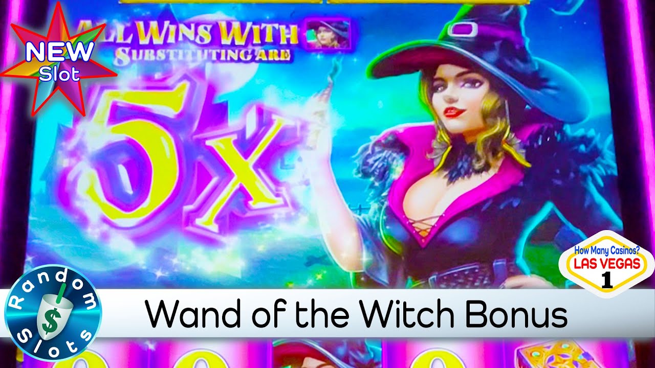 ⭐️ New - Wand of the Witch Slot Machine Mighty Diamonds Bonus - YouTube