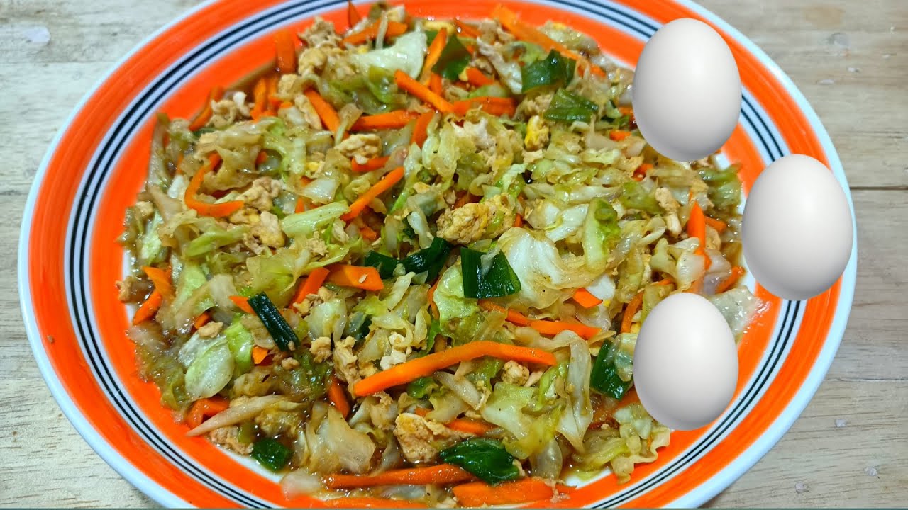 VEGETABLES WITH EGG | EASY RECIPE | Dendy TV - YouTube
