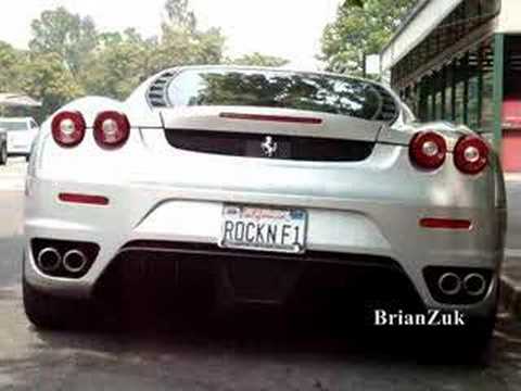 Silver Ferrari F430 - YouTube