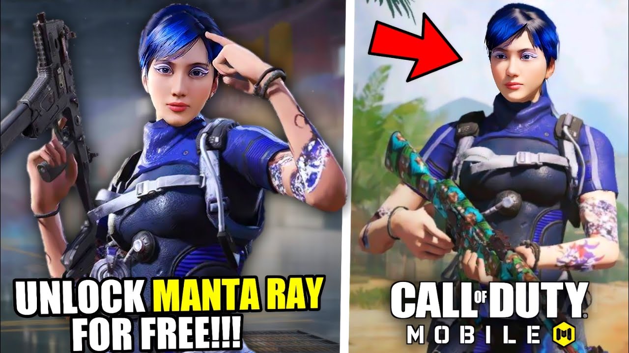 *NEW* Unlock Manta Ray - Aquatic Adventurer For FREE In Cod Mobile ...