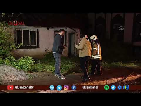 Beyoğlu'nda yangın: Gecekondu küle döndü