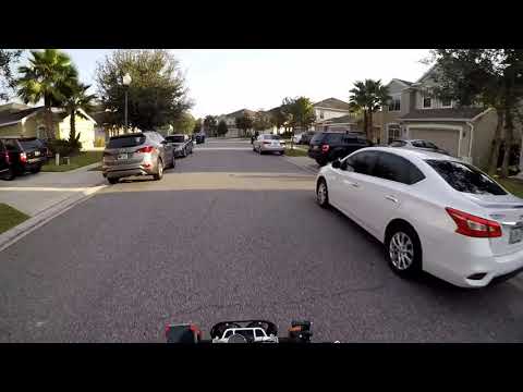 5 years old riding the Ruckus! - YouTube