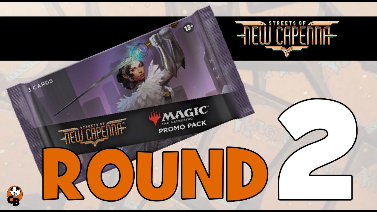 MTG PROMO PACK OPENING NON FOIL NUMBER 2 - STRRETS OF NEW CAPENNA - YouTube