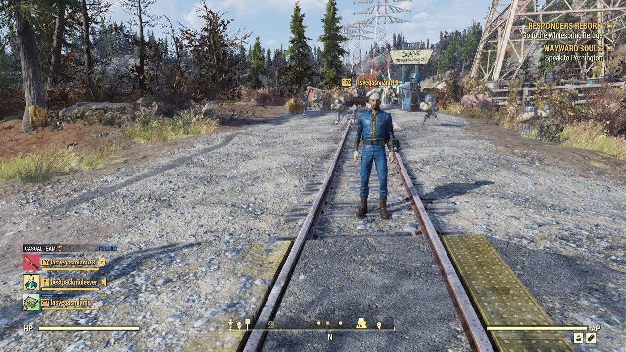 Fallout 76 The richest player ever 23rd character 40000 caps DruidGrove ...