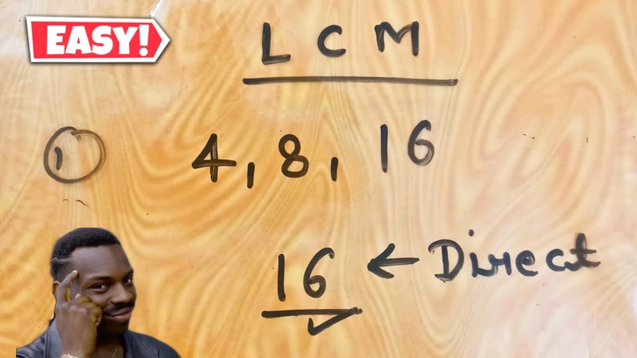 How to find LCM Fast | LCM kaise nikale | LCM - YouTube