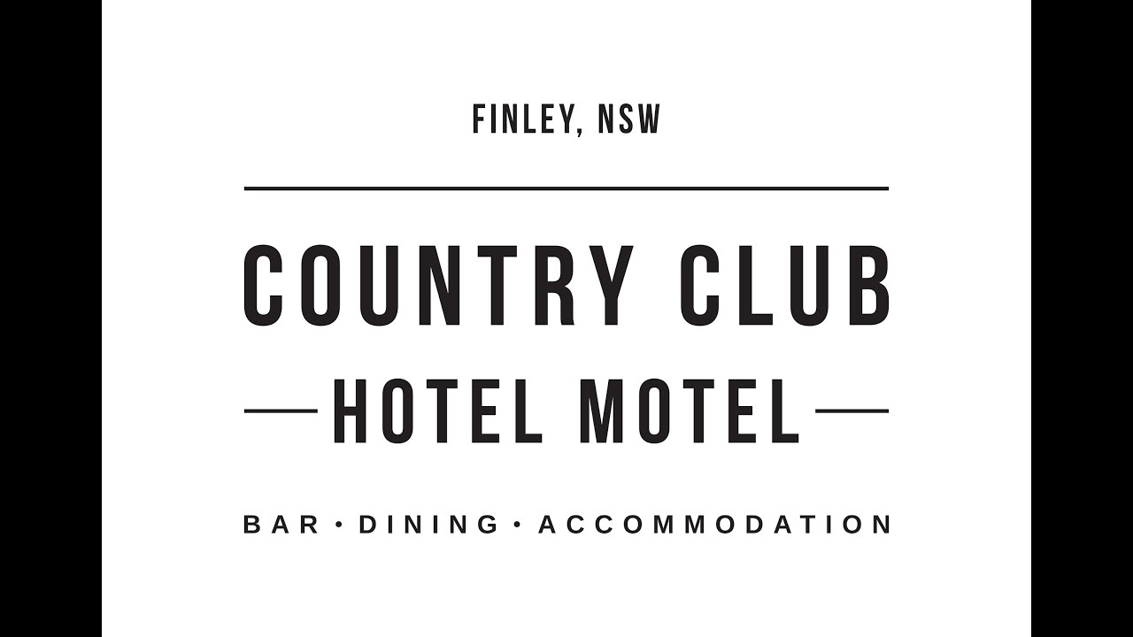 Finley Country Club Hotel Motel, NSW presented by Peter Bellingham ...